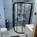 VTI 38" W X 38" D X 72" H Framed Round Shower Enclosure With Base & Reviews | Wayfair